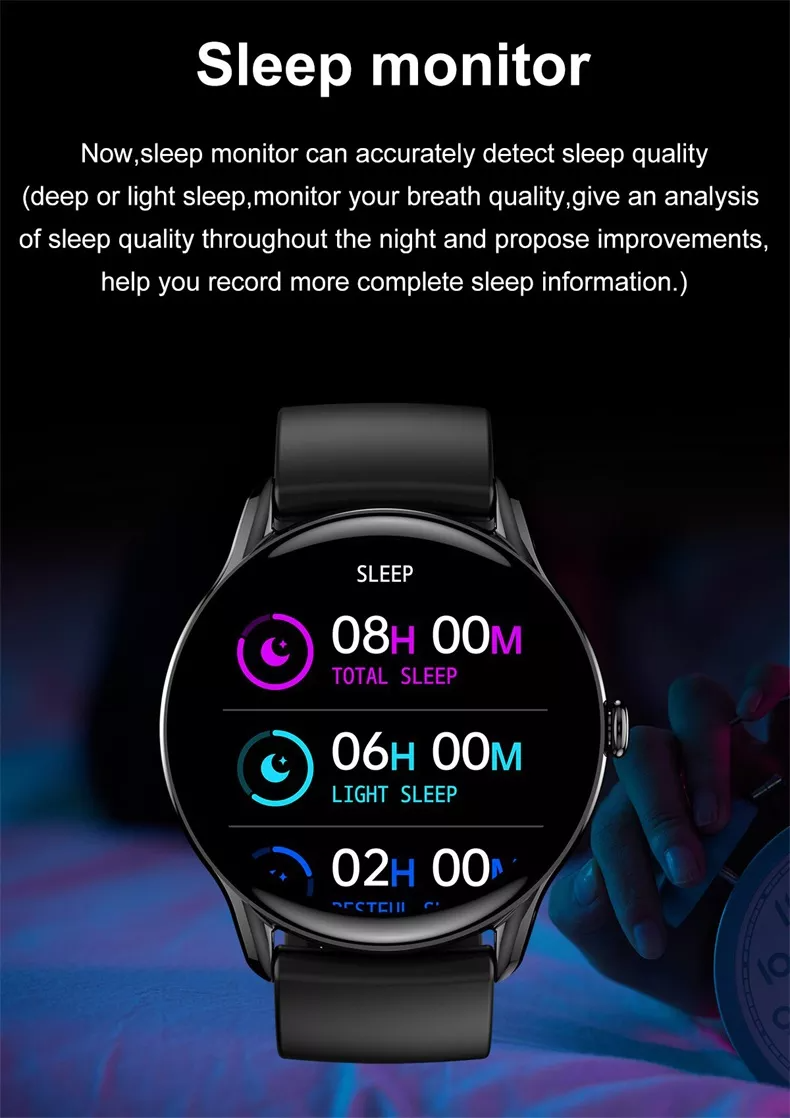 Okos óra ConceptPRO™ 1.32” Hajlított Képernyő 2.5D Ultra-széles ...